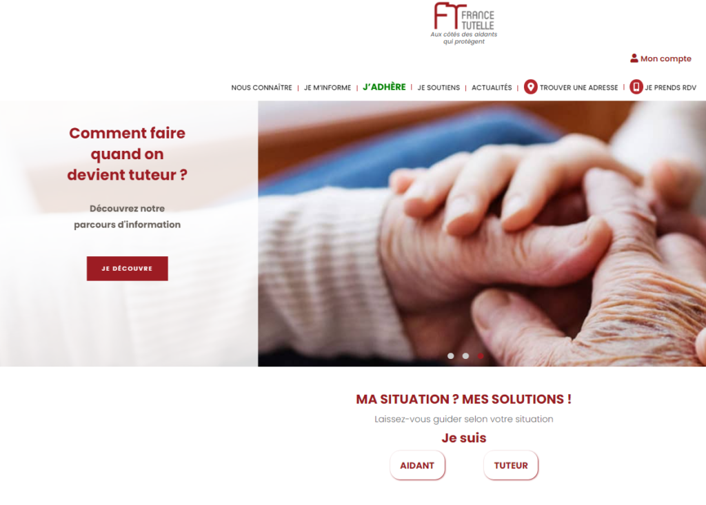 Le site internet de France TUTELLE a fait peau neuve ! - France Tutelle